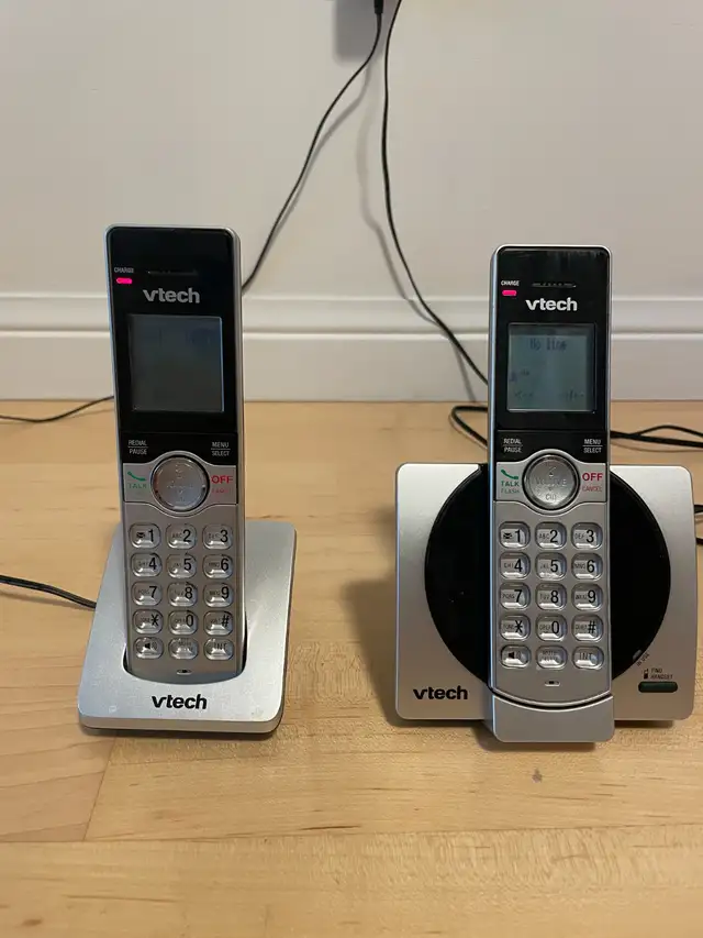 VTech 2 slim handset cordless phone system | Home Phones & Answering ...