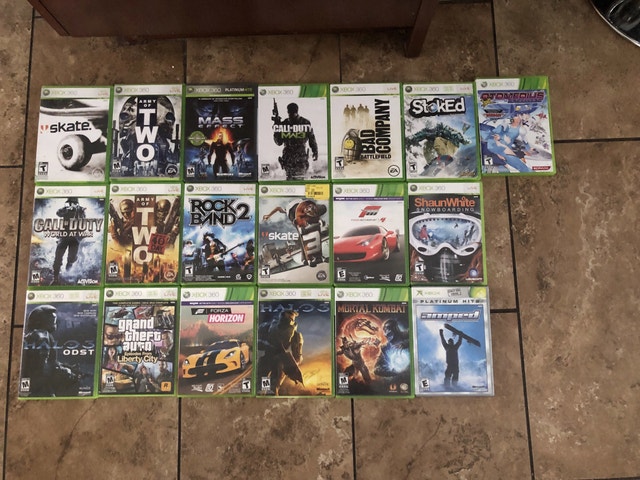 19 Xbox 360 game collection | XBOX 360 | Calgary | Kijiji