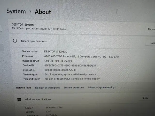 Asus desktop PC | Desktop Computers | Laval / North Shore | Free local ...