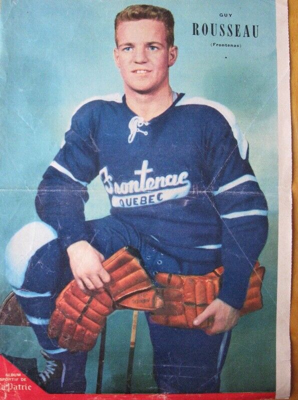 2 Photos Hockey de G. Rousseau, R. Léger. | Art et objets de collection ...