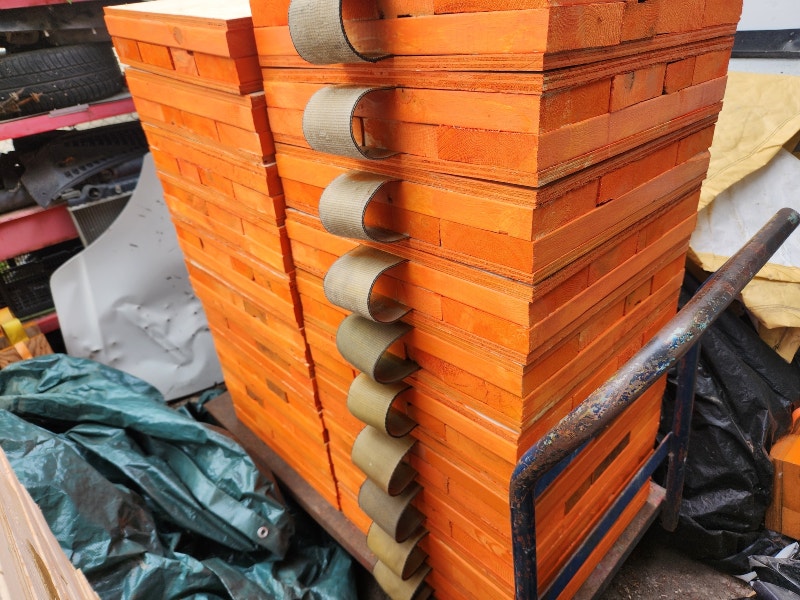 18" x 18" trailer dolly pads $30. Each | Other Business & Industrial ...