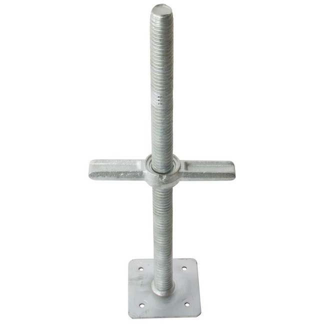 Set of 4...24 inch Galv Leveling Screw Jacks for Scaffolding | Hand ...