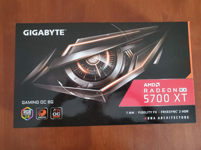 AMD Gigabyte RX 5700XT Gaming OC 8G Graphics Card/GPU | System ...