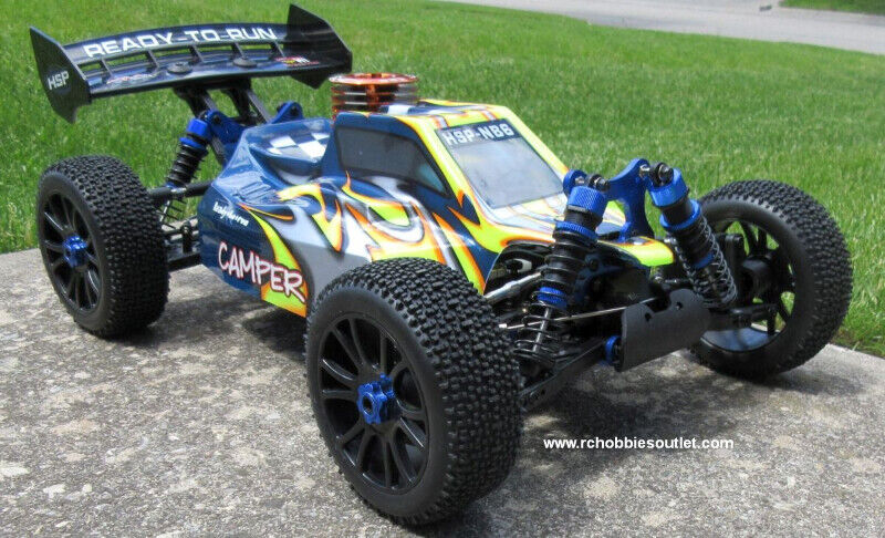 NEW RC RACE BUGGY / CAR 1/8 SCALE NITRO GAS 4.25cc 4WD RTR | Hobbies ...