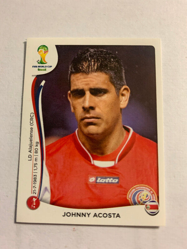 2014 Panini FIFA World Cup Brazil J. ACOSTA #285 COSTA RICA | Arts ...