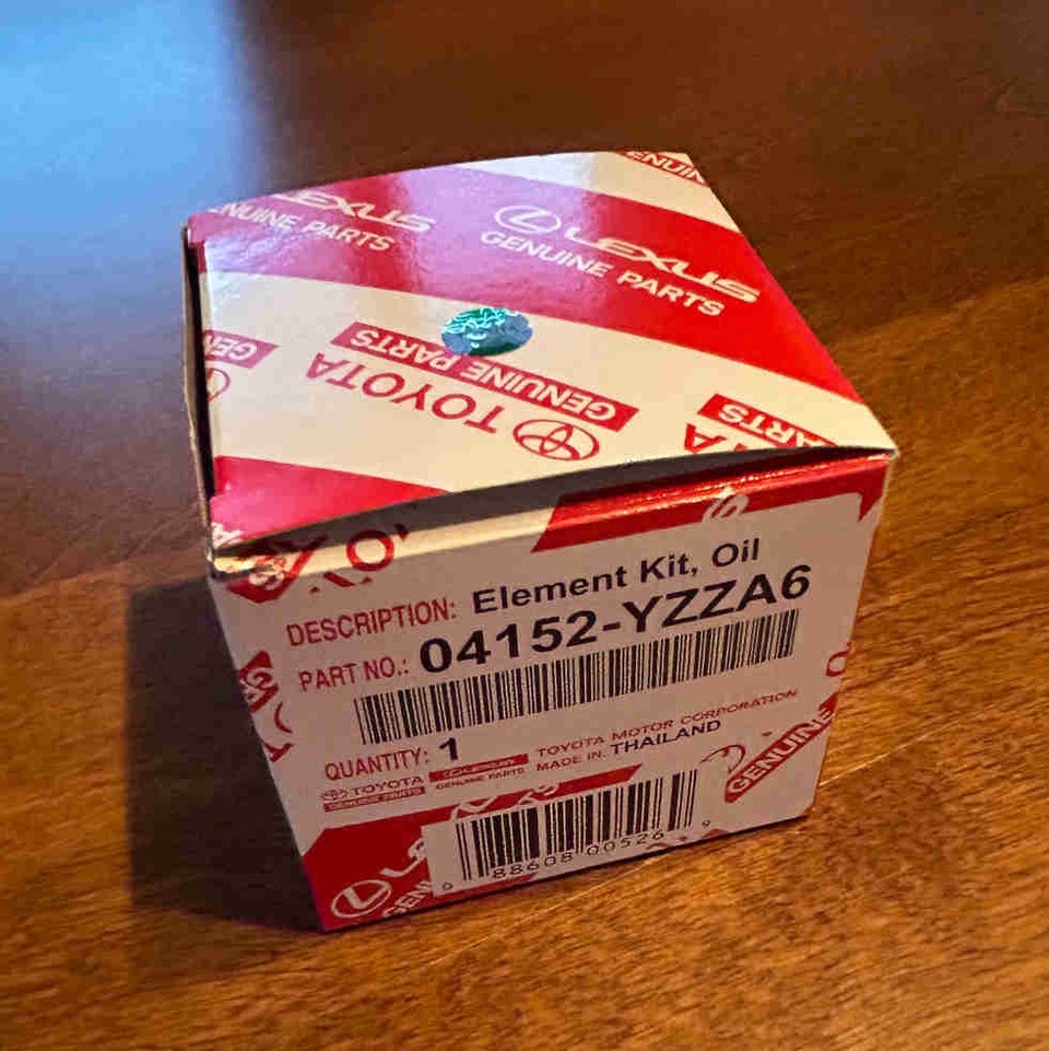 Toyota Oil Filters - Corolla, Prius, 4Runner, Tundra | Engine & Engine ...