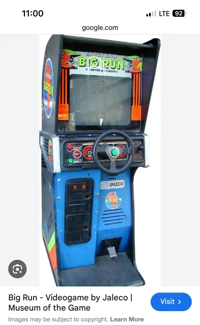 Jaleco Rally BIG RUN arcade | Other | Winnipeg | Free local classifieds ...