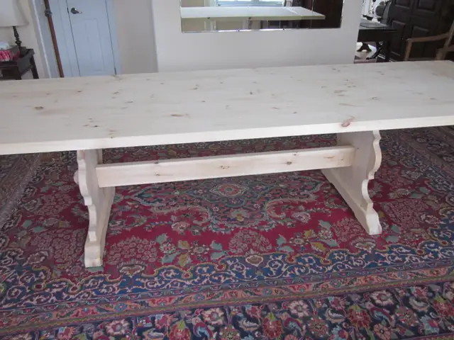*RARE&UNIQUE(SANS CHAISES) TABLE NEUVE 10'X42"CHAMPETRE S/MANGER ...