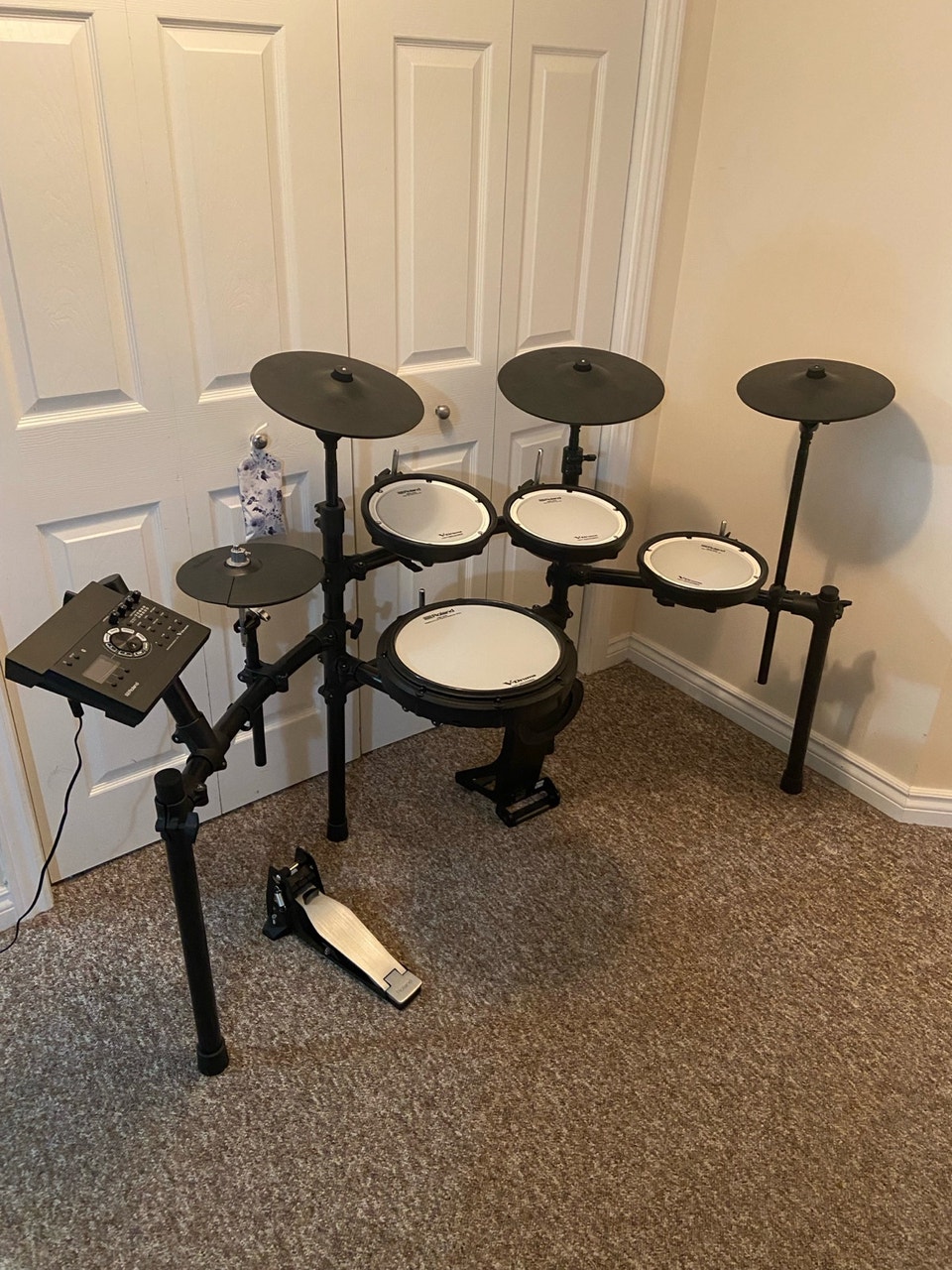 Roland TD17 vers 2 w/ Upgraded Thin Cymbals & Rack | Drums & Percussion ...