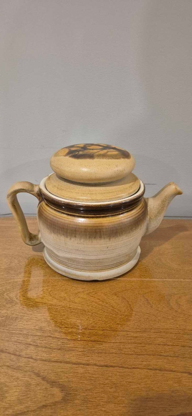 Théière vintage en poterie brune de la Beauce des années 1970 | Arts ...
