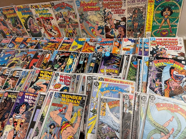 HUGE Wonder Woman Comic Book Collection late 1970s-90s | Comics ...