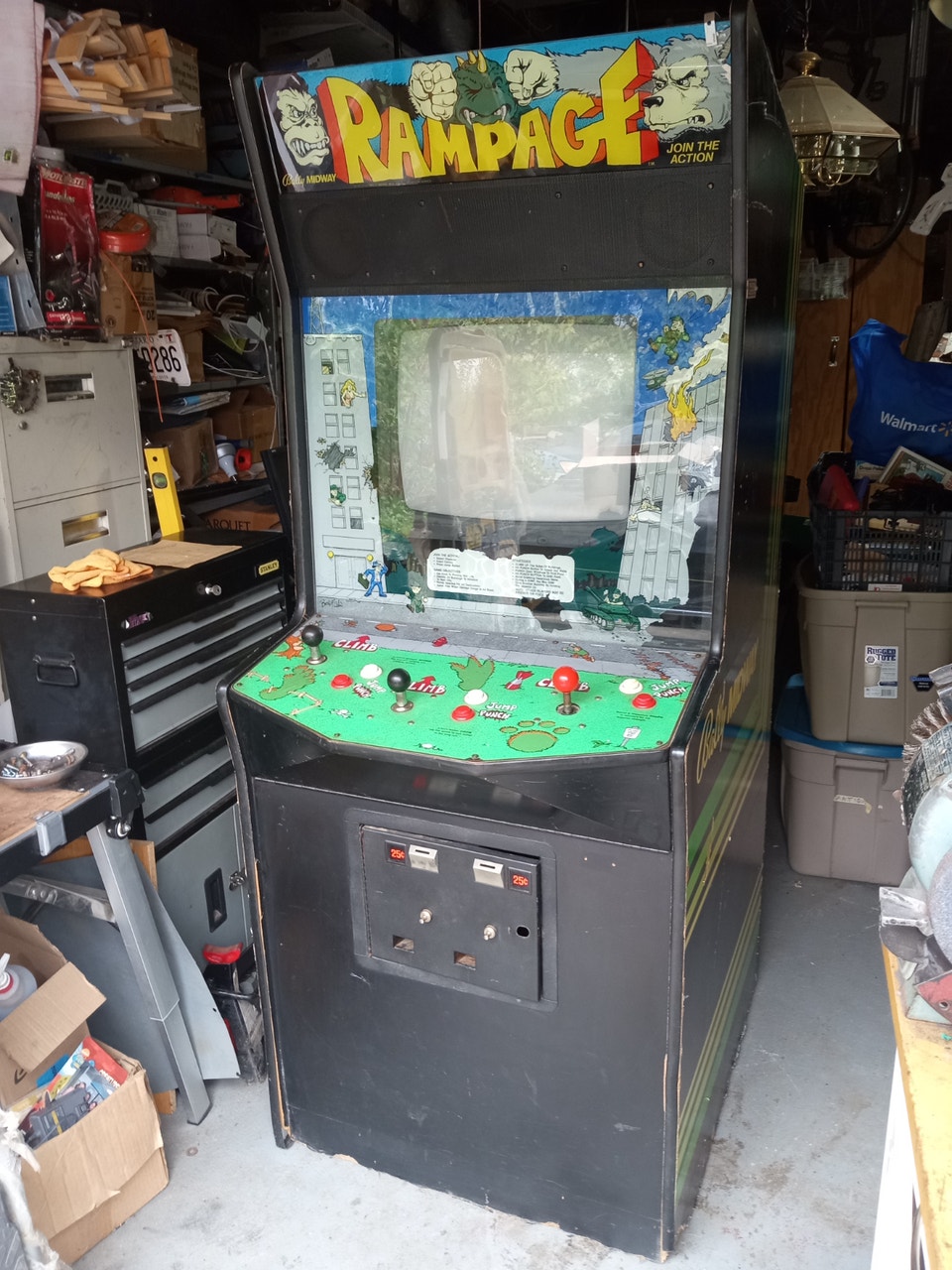 Original Rampage Arcade Machine | Older Generation | Oshawa / Durham ...
