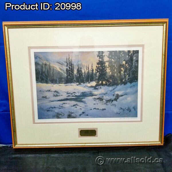 "Wolverine Creek" Karl E. Wood Framed Print under Glass | Arts ...