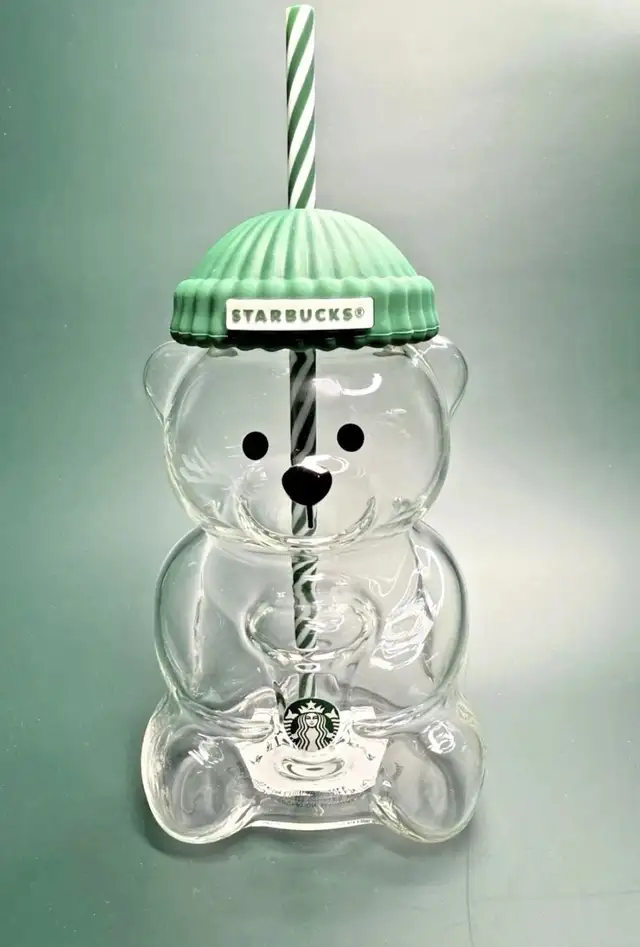 STARBUCKS BEARISTA BEAR glass Cup -2025 Ltd Edition - NEW! | Arts ...