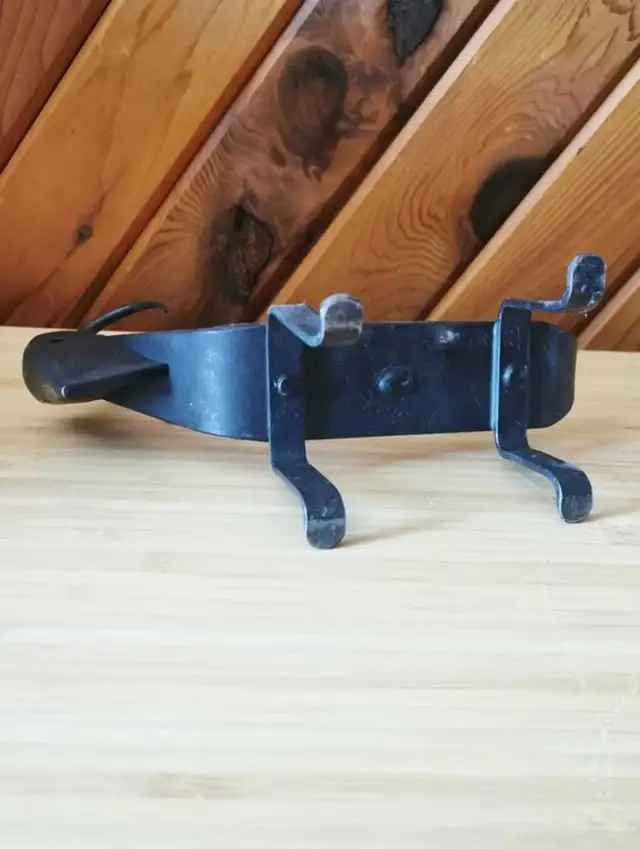 Vintage Brutalist Forged Iron Goat Candle Holder Mid Century | Arts ...