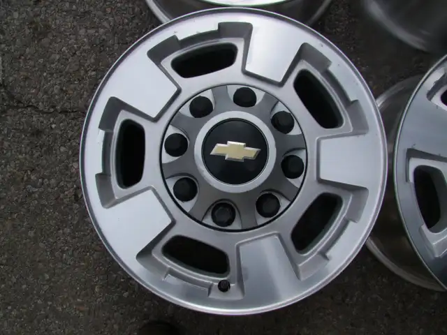 4-17" 8 x180MM GM HD TRUCK ALLOYS WITH GMC OR CHEVY CENTER CAPS | Other ...