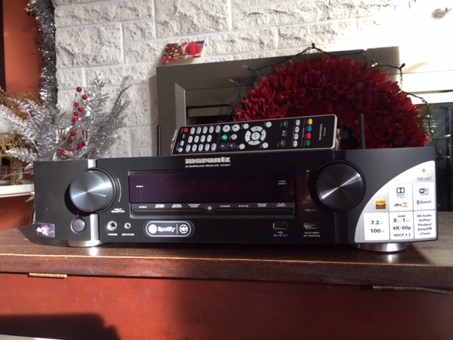 MARANTZ NR1607 AV RECEIVER - SLIM DESIGN | Stereo Systems & Home ...