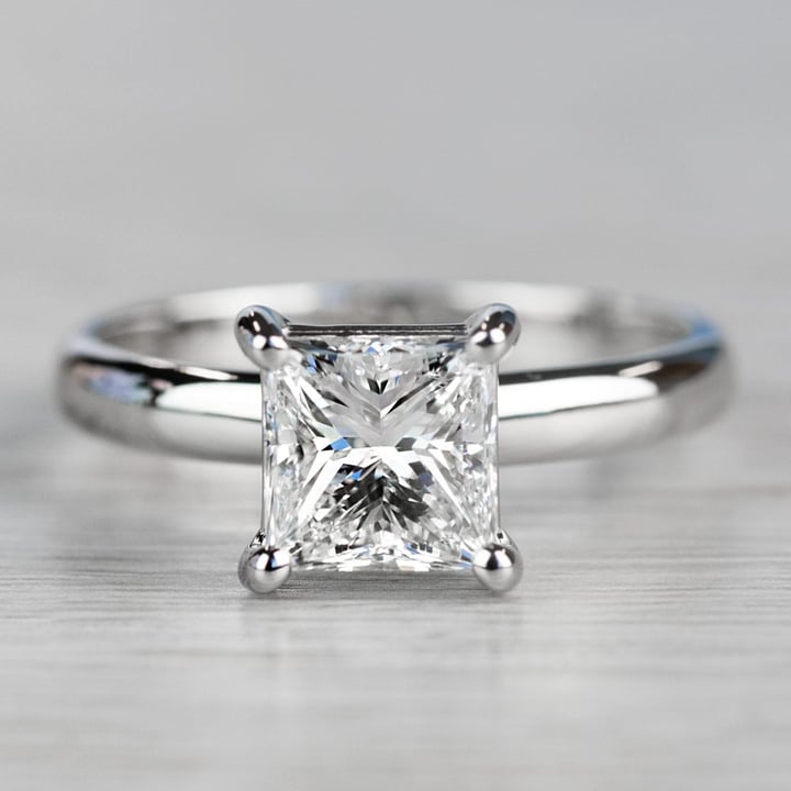 2 Ct Lab Diamond Ring Comfort-Fit Solitaire ,E-VS1,Excellent,IGI ...