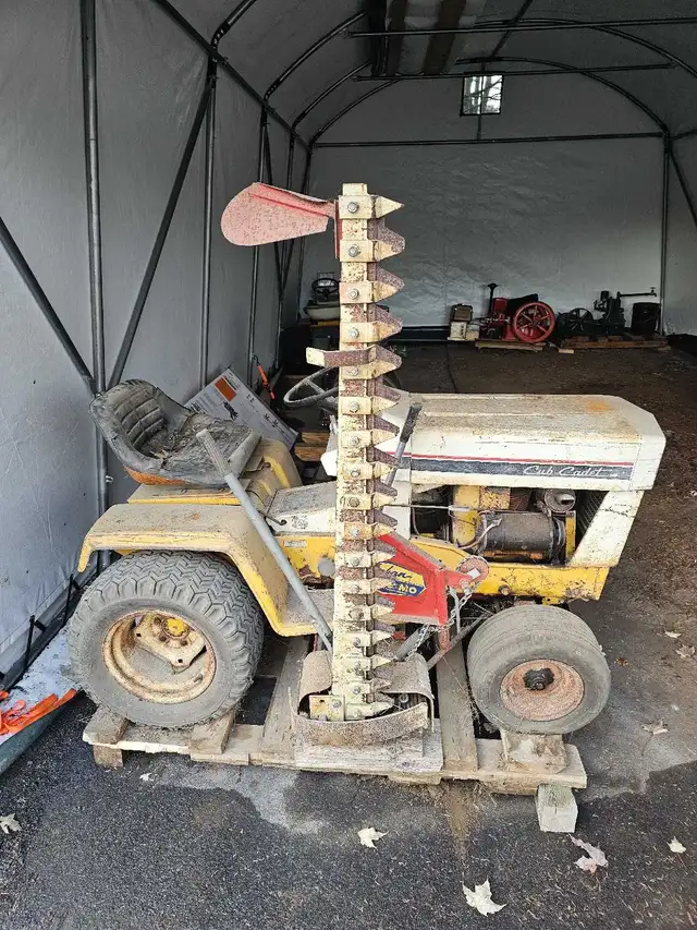 IH Cub Cadet with Haban sickle mower | Lawnmowers & Leaf Blowers ...