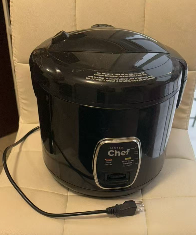 MASTER Chef One-Touch Non-Stick Rice Cooker & Steamer | Microwaves ...