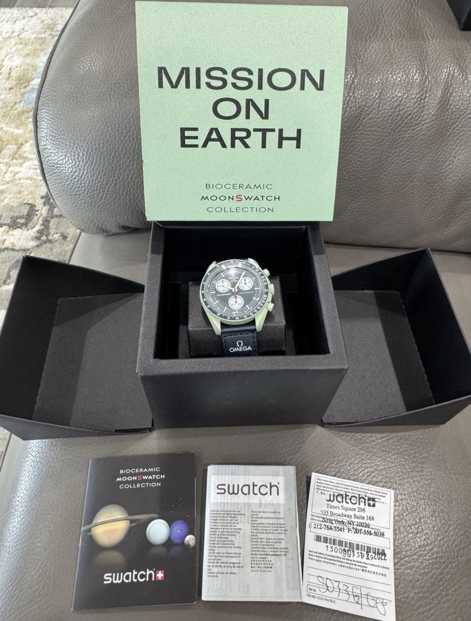 Swatch Omega Moonswatch Earth | Jewellery & Watches | Brantford | Free ...