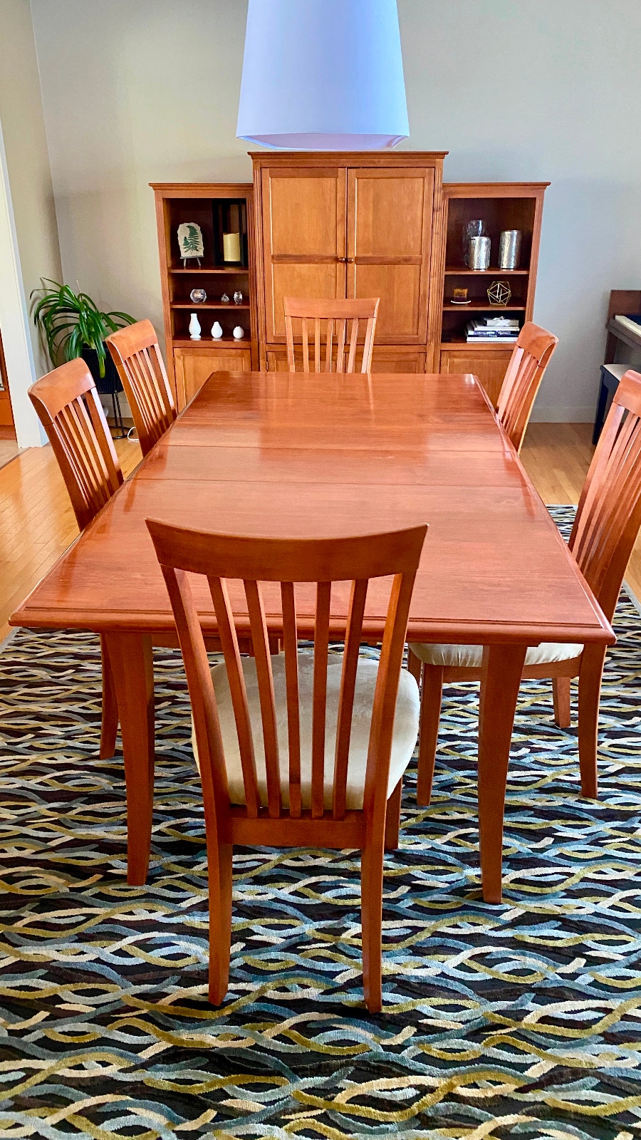 Solid maple dining room table and chairs from Design Manitoba | Dining ...