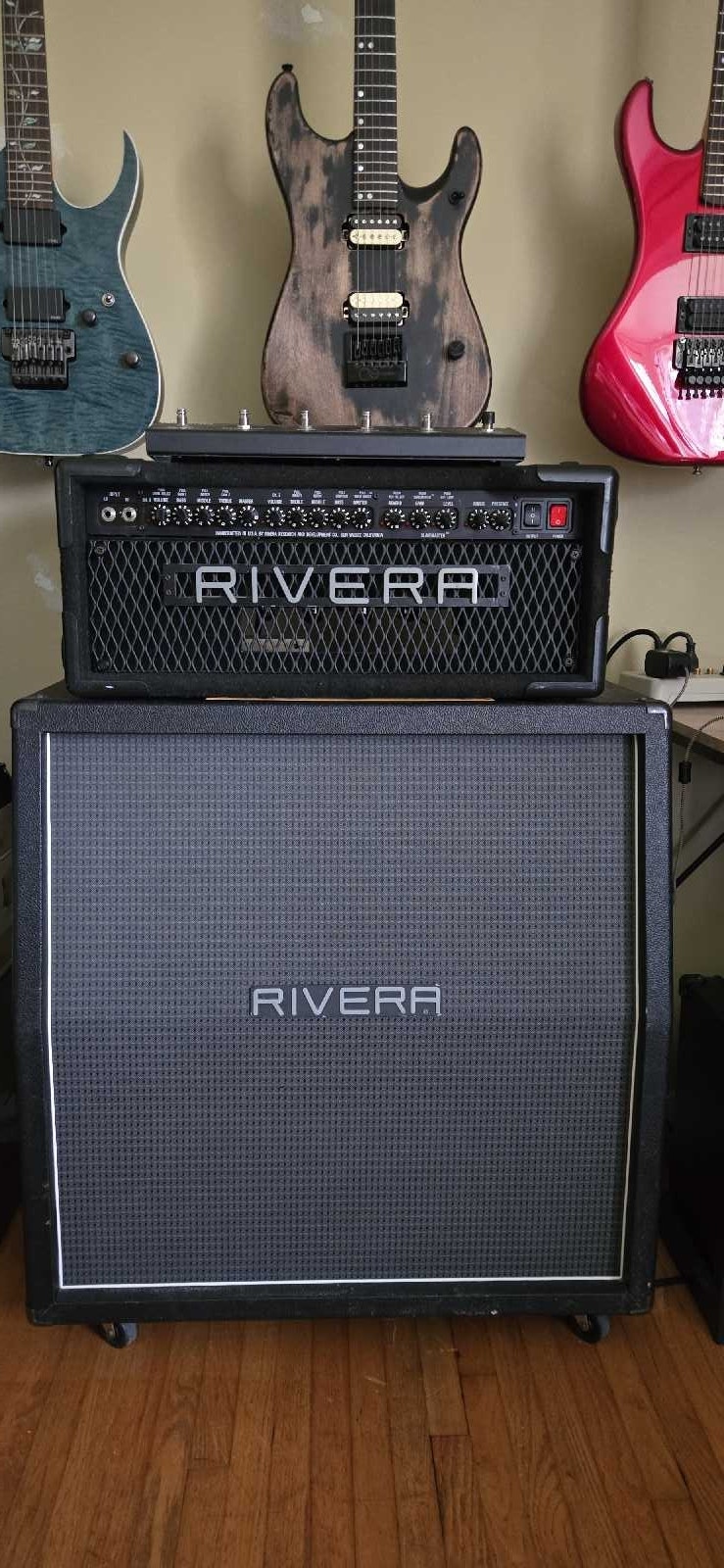 Rivera M100 head and Rivera K412T 4x12 v30s | Amps & Pedals | Oakville ...