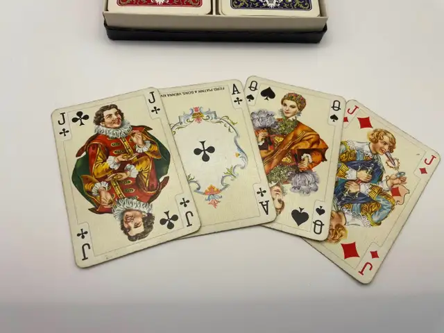 1940's FERD. PIATNIK & SONS Double Deck Playing Cards in Origina | Arts & Collectibles ...