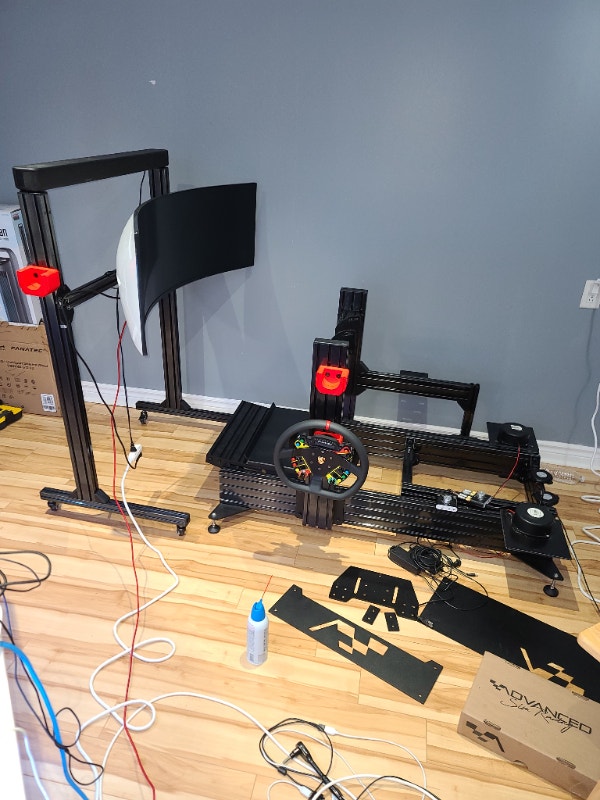rig complet neuf Advanced SimRacing asr6 support d'ecran et g9 | Autre ...