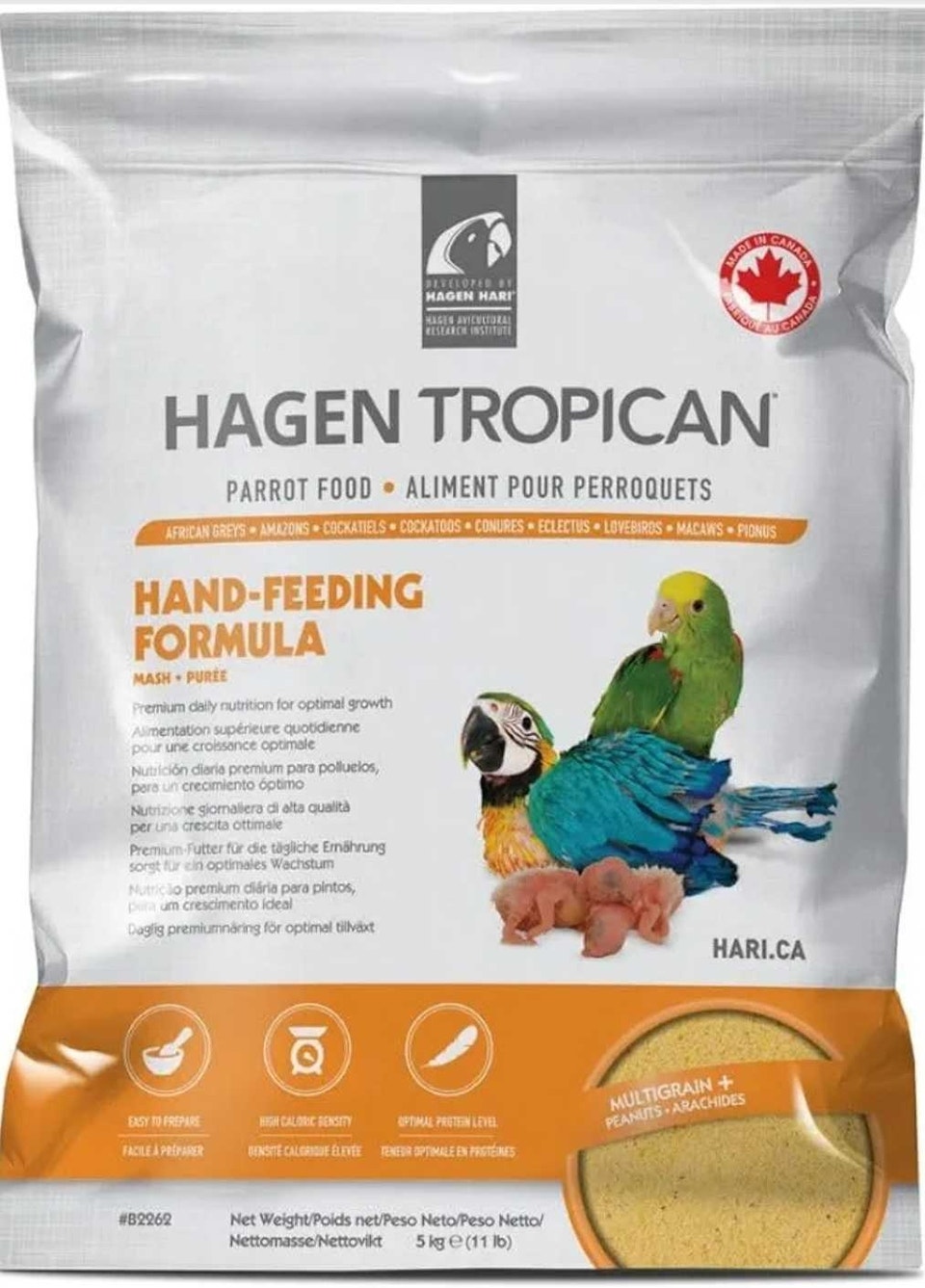 Hagen Tropican baby bird hand feeding formula 5 kg | Accessories ...