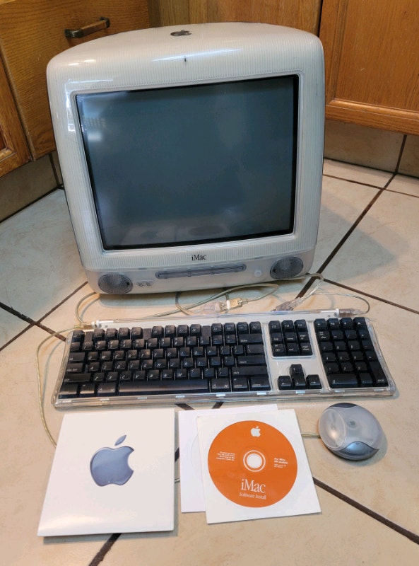 Vintage 1999 iMac G3 Apple Macintosh Computer TRADE ? | Desktop ...