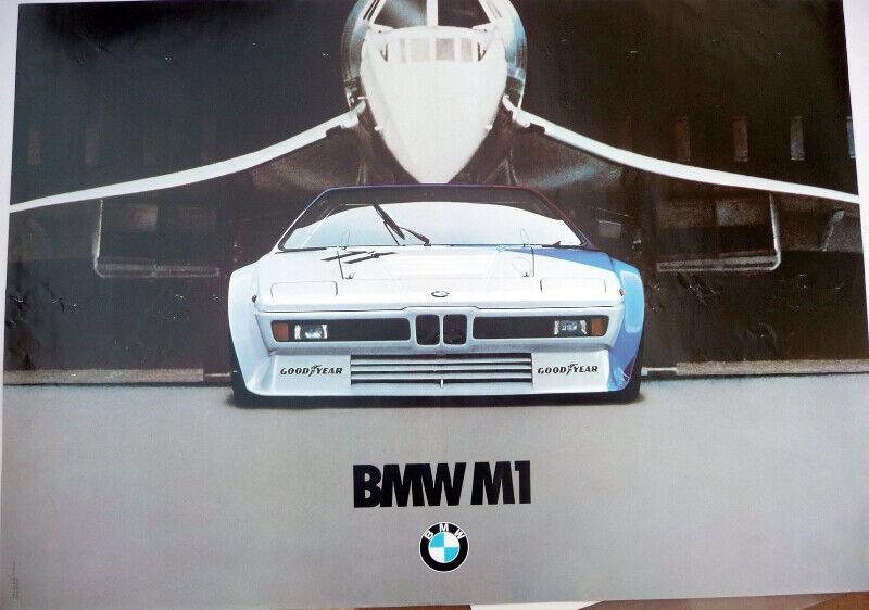 Posters: Vector W2 & BMW M1; from the 1980's; $5 ea | Arts ...