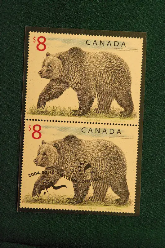 2004 $8 Great Grizzly coin and stamp set. $88. | Arts & Collectibles ...