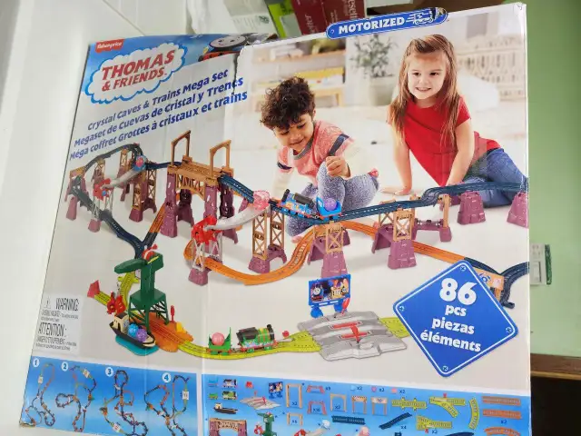 Thomas & Friends Crystal Cave motorized mega train set. | Toys & Games ...
