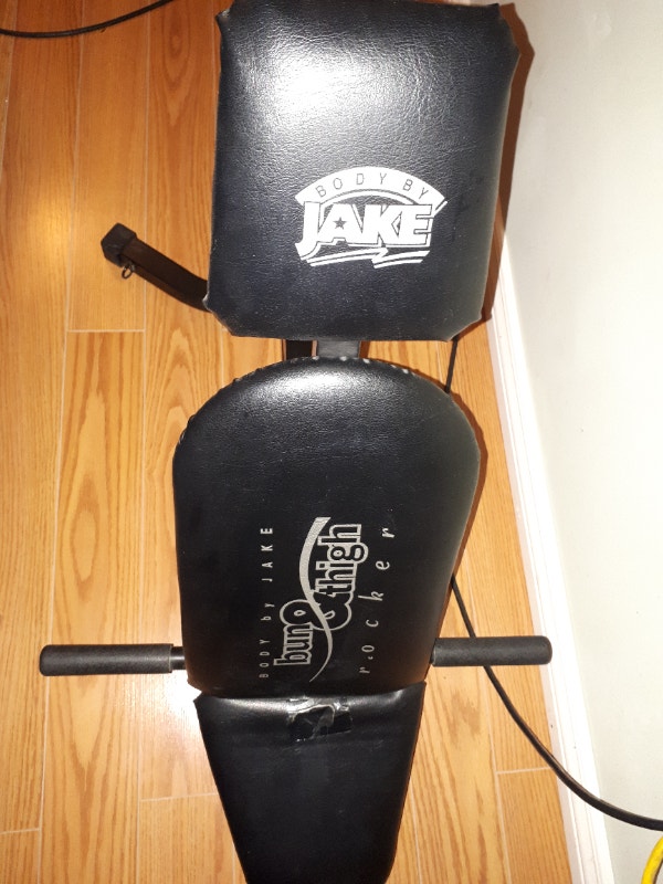Body By Jake Bun And Thigh Rocker Exercise Workout Machine OBO ...
