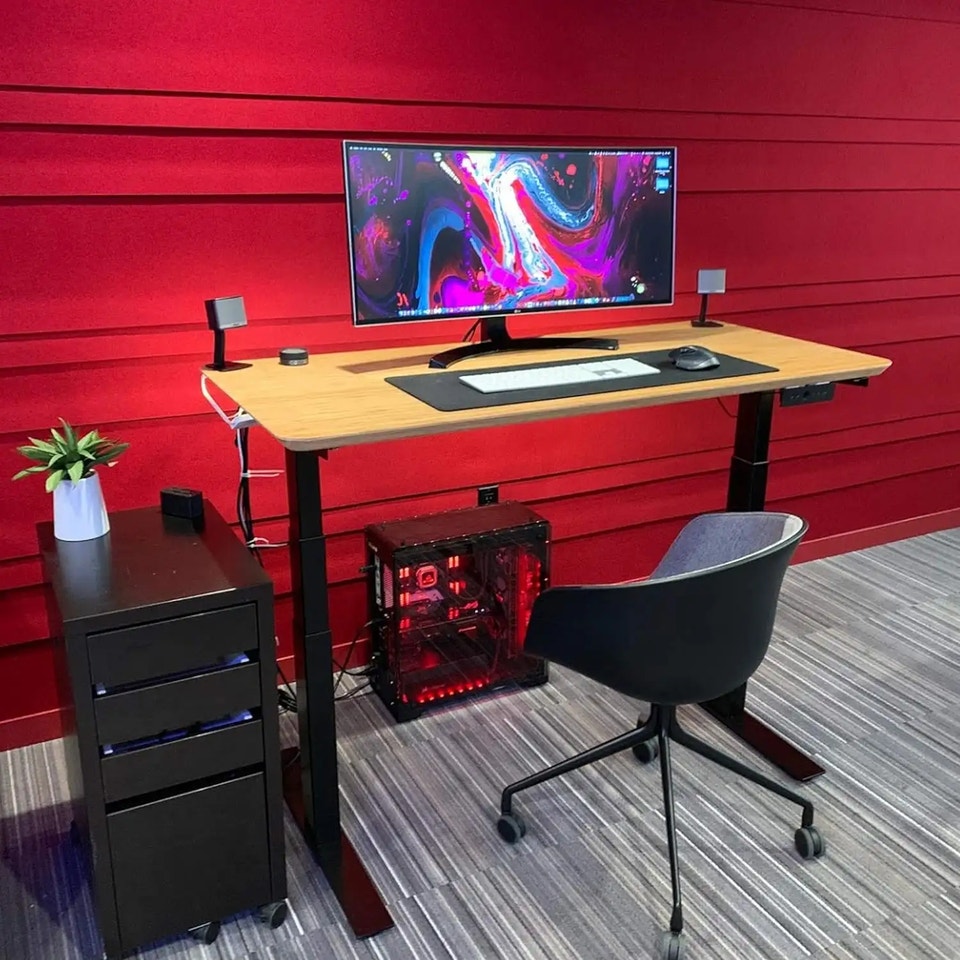 BRAND NEW Programmable Dual Motor Standing Desk Frame | Desks | City of ...