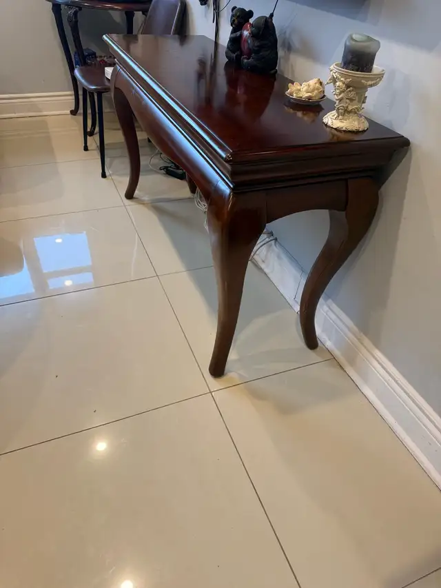 Napoleon III curved legs. solid wood ma | Other Tables | City of ...