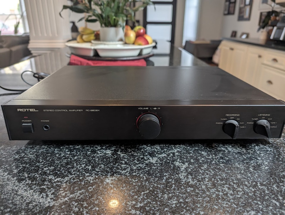 Rotel Stereo Control Amplifier - RC-980BX - Audiophile | Stereo Systems ...