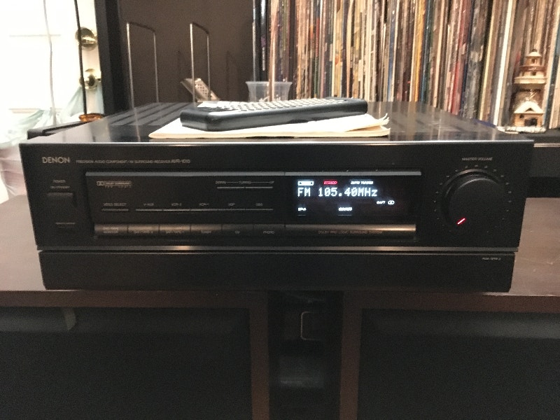 Denon AVR-1010 Stereo / AV Receiver W/ Remote, Made In Japan | Stereo ...