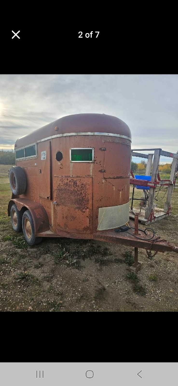 2 haul horse trailer | Cargo & Utility Trailers | Grande Prairie | Free ...