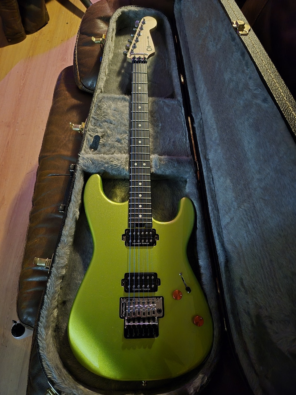 Charvel pro mod in metalic lime.900$ | Guitars | Leamington | Free ...
