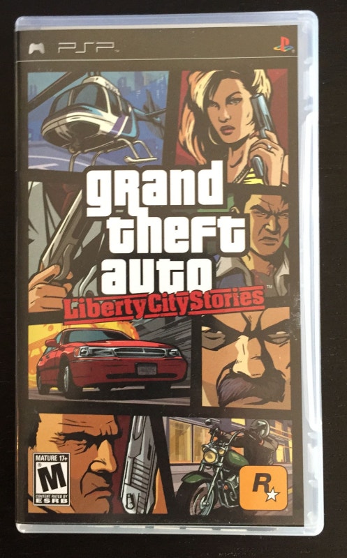 Grand Theft Auto : Liberty City Stories - GTA Complete - PSP | Sony PSP ...