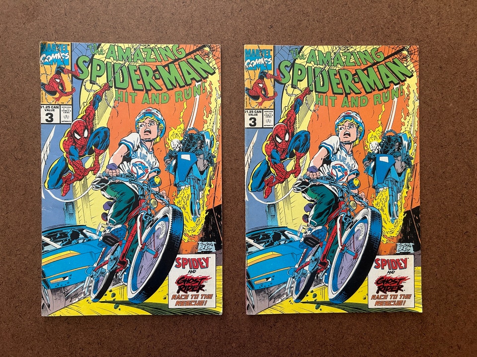 Blue Jays Theme Spider-Man Comics | Arts & Collectibles | City of ...