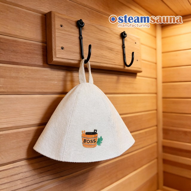 Brand New 100% Wool Felt Sauna Hats – Heavy Duty Heat Protection ...
