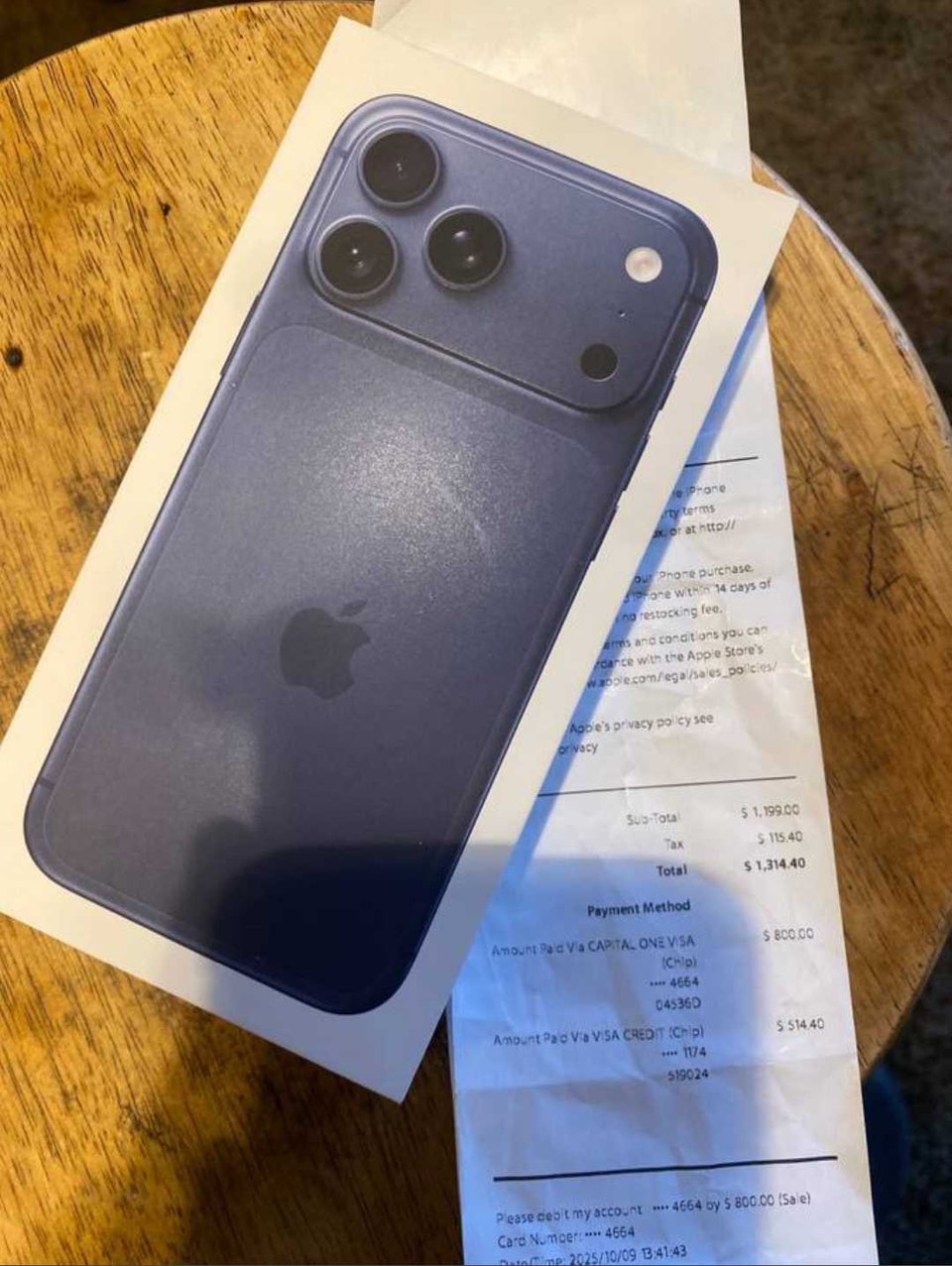 iPhone 17 pro max. 256gb Deep Blue is color | Cell Phones | City of ...