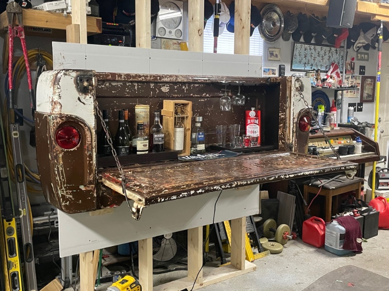 1960 STUDEBAKER Pick up Tail Gate BAR | Classic Cars | Calgary | Kijiji