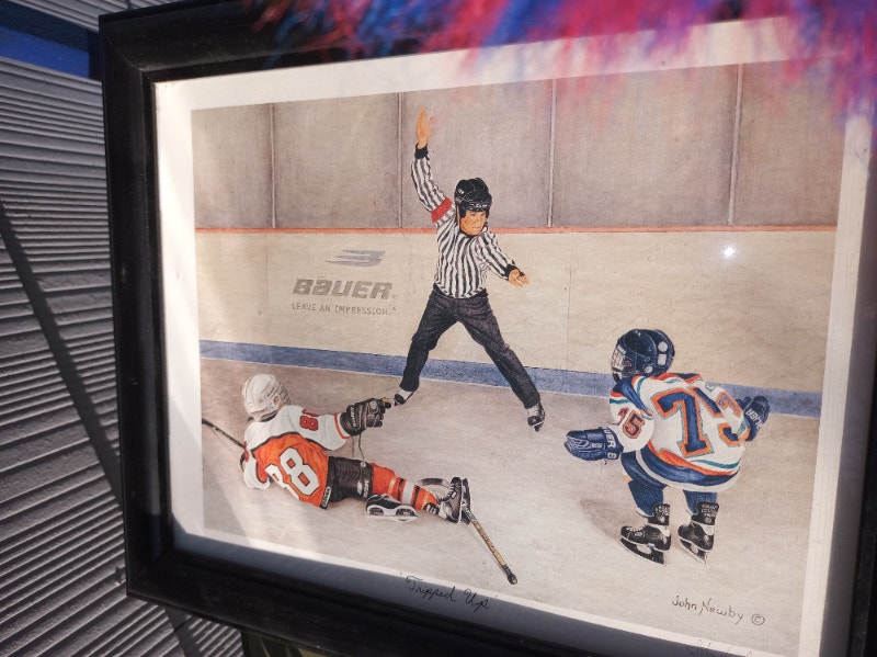 SIGNED JOHN NEWBY PRINT " TRIPPED UP " | Arts & Collectibles | Sarnia ...