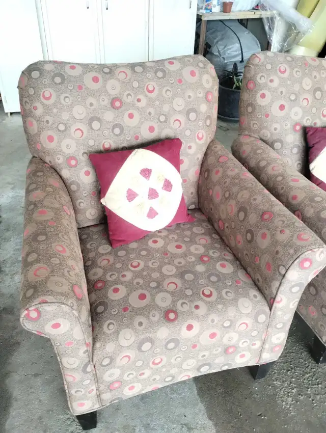 Two sofa chair beautiful color comfortable seat | Chairs & Recliners ...