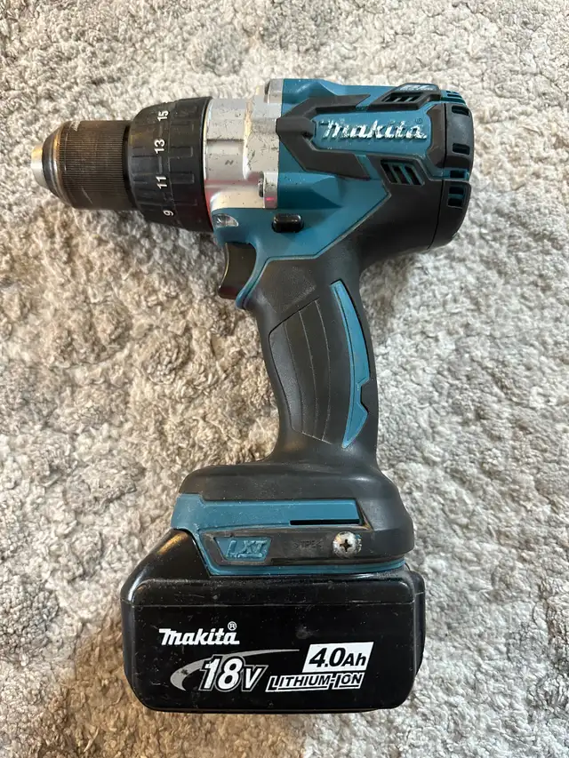 Makita cordless drill heavy-duty with 4 amp battery | Power Tools ...
