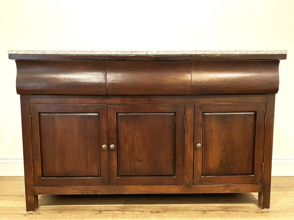 Solid Teak Sideboard cabinet | Hutches & Display Cabinets | Oakville ...